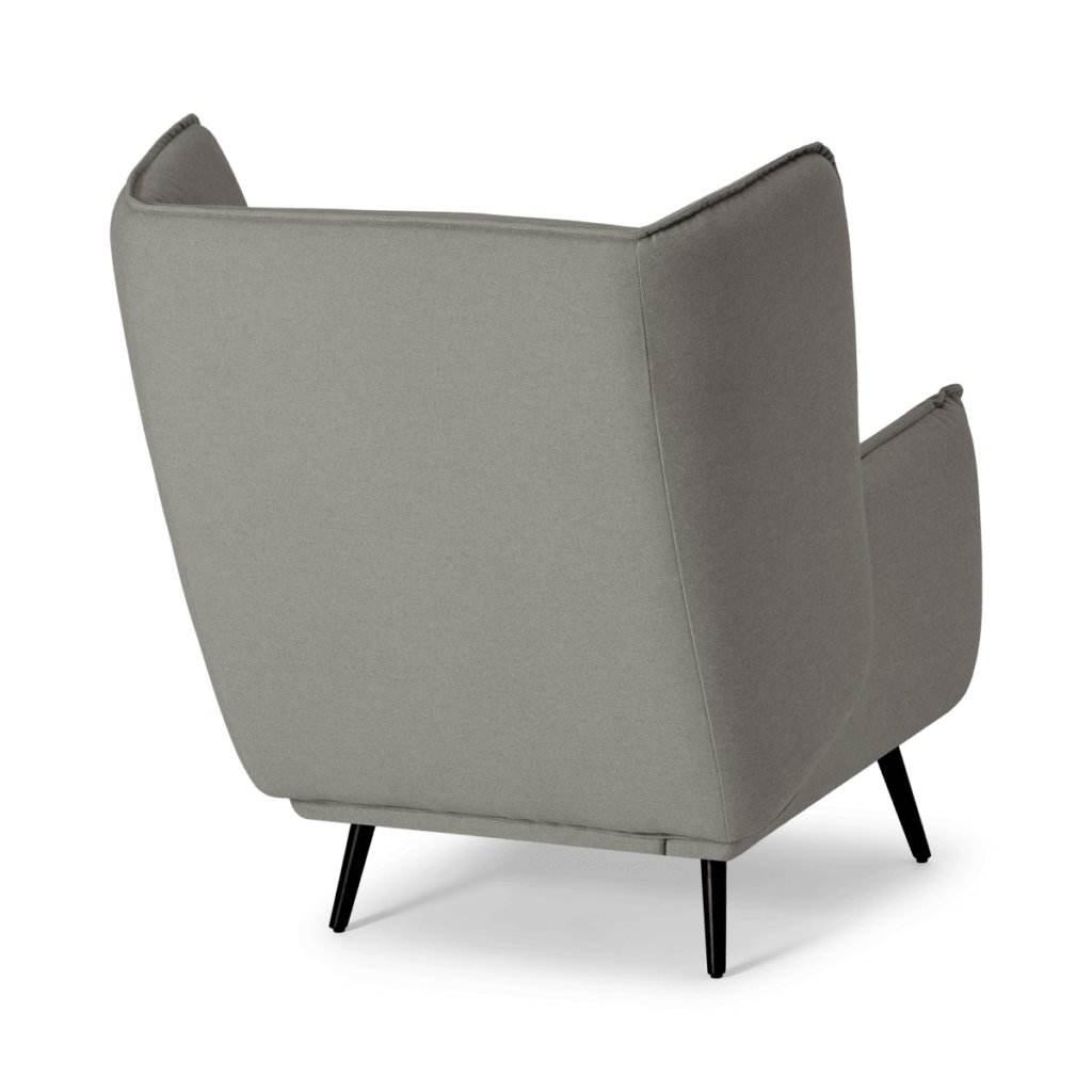 Linden Accent Armchair, Flavio Grey • Sofas Etc