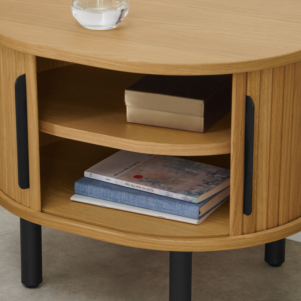 Tambo Bedside Table, Oak • Sofas Etc